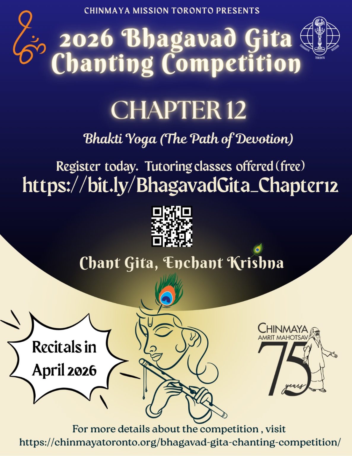 2026 Bhagavad Gita Competition Registration – Chinmaya Vedanta Heritage ...
